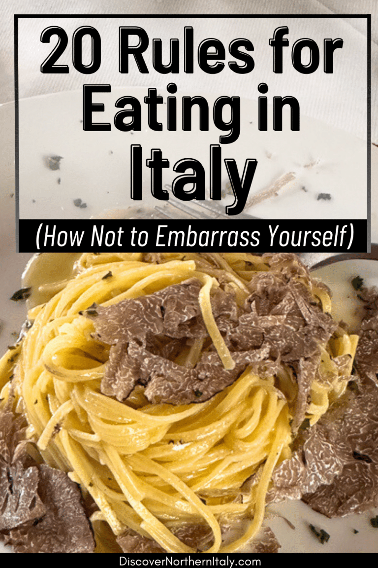 20 Rules for Eating in Italy (How Not to Embarrass Yourself ...