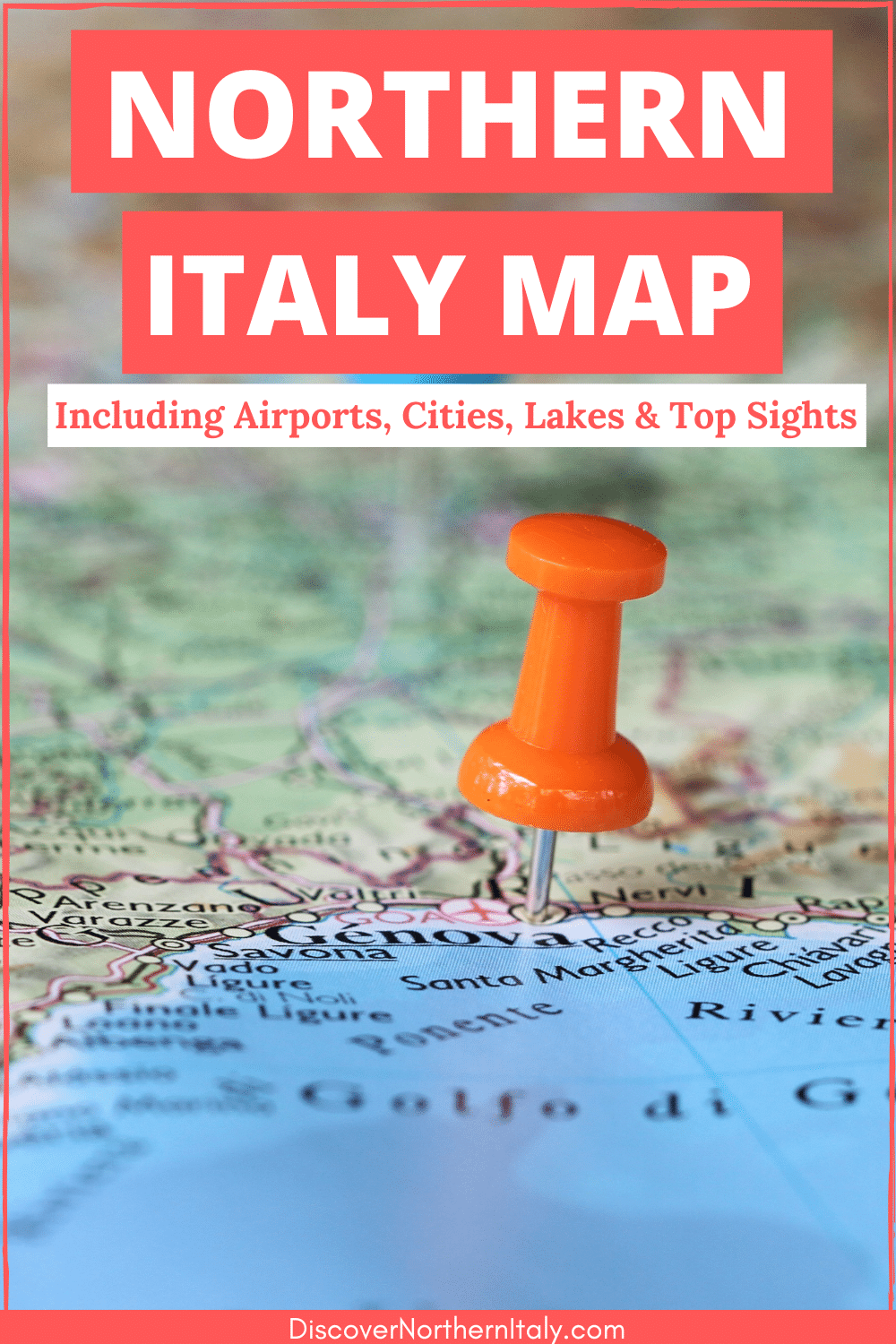 Map of Northern Italy - Discover Northern Italy