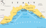 Liguria Map: A Complete Guide to the Region and Its Towns - Discover ...